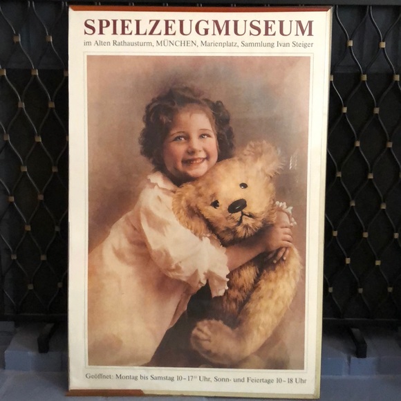 Spielzeugmuseum | Wall Decor | Vintage German Toy Store Poster | Poshmark